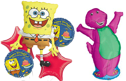 Super Shape Character Balloons Delivery, Giant Character Balloons ...