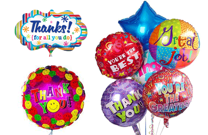 Thank You Balloons | Thank You Balloon Bouquet Delivery – look4balloons.com