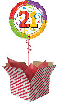 Buy Perfection 21 Birthday Balloon Online | look4balloons ...
