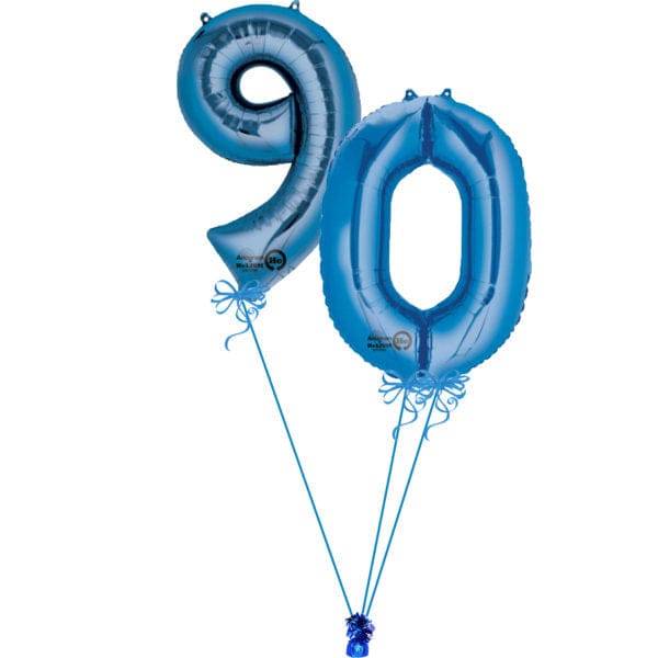 Blue Giant Numbers 90 – look4balloons.com